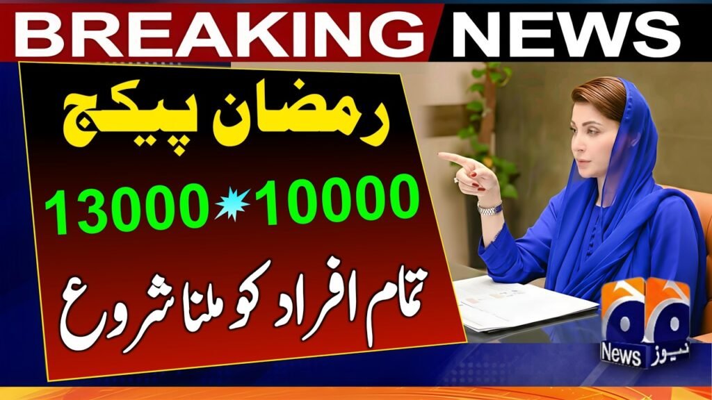 CM Maryam Nawaz Rashan Card 2026 – Rs. 10,000 & 3,000 Monthly